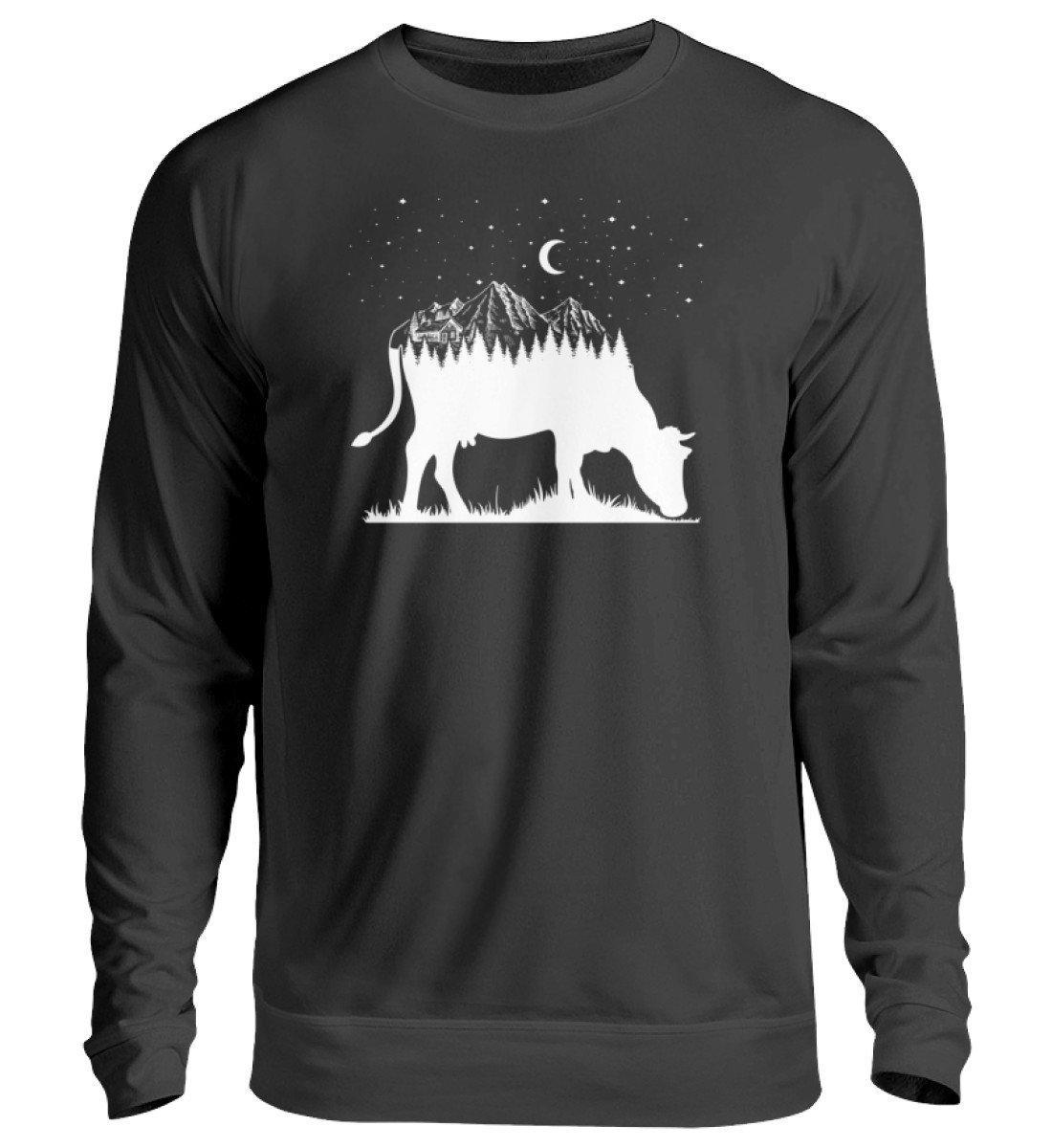 Kuh Landschaft simple | Unisex Sweatshirt - www.agrarstarz.de