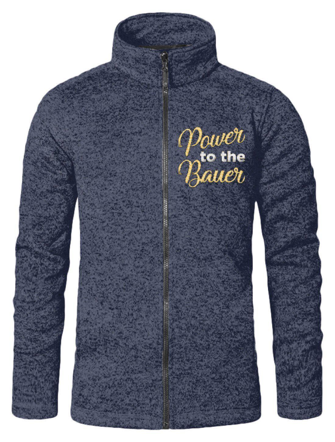 Power Bauer | Strickfleece Jacke mit Stick - www.agrarstarz.de